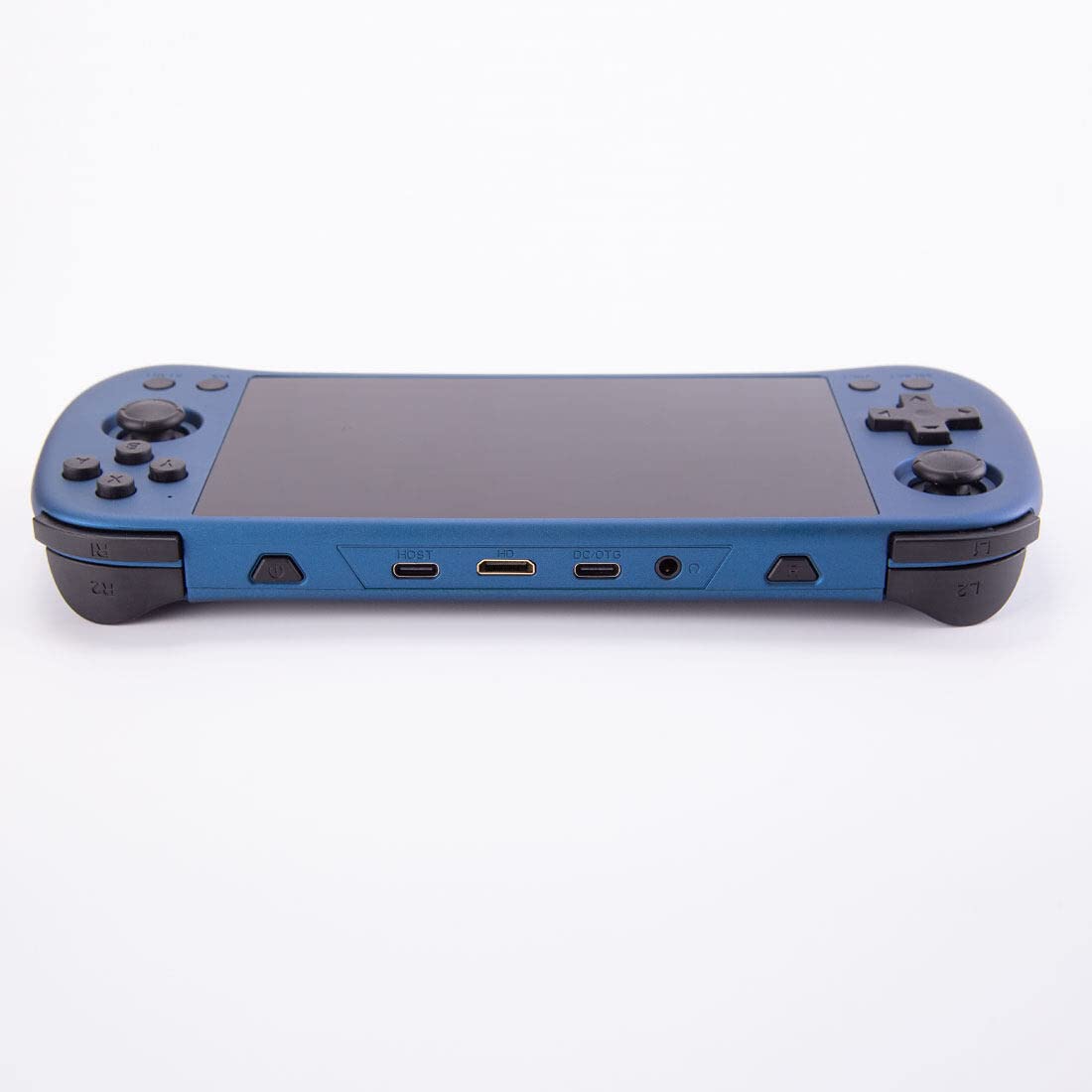 DECI Powkiddy X55 Handheld Retro Gaming Console with 20000 Games, 16G+128G 5.5 Inch Video Arcade Emulator with Storage Handbag Bag, 2.4G Wireless Gamepad, Tempered Glass Screen Protector