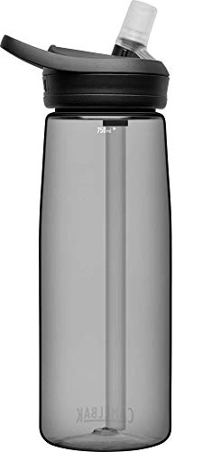 CamelBak eddy+ BPA Free Water Bottle, 25 oz, Charcoal, .75L