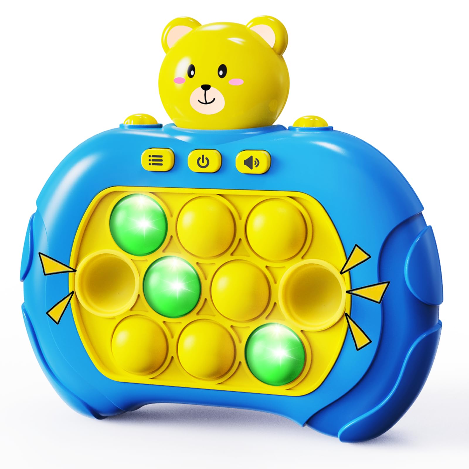Pop It Game Light Up Fidget Toys - Handheld Sensory Toys for Kids, Teens & Adults - Autism & Birthday Gifts