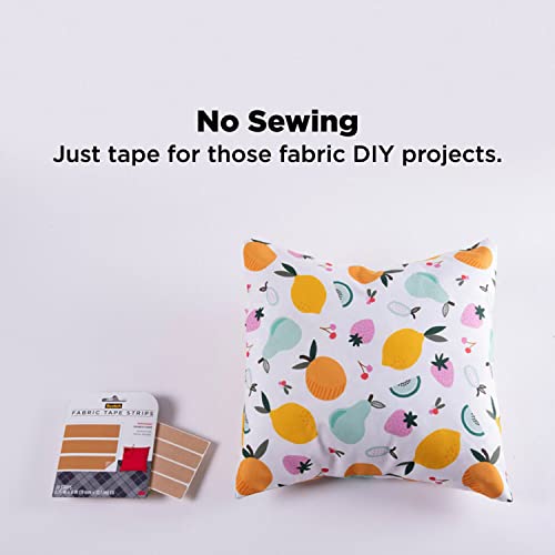 Scotch Permanent Fabric Tape Strips, Machine Washable, Perfect for DIY and Crafting (FAP-1-CFTP)