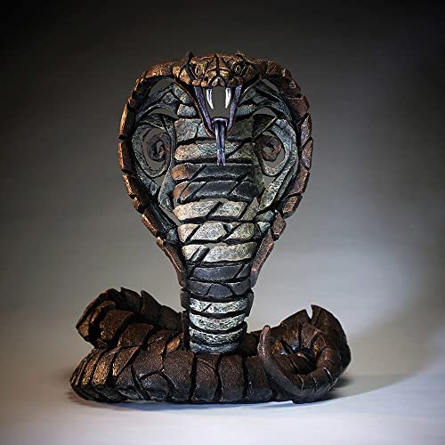 Enesco Edge Sculpture Cobra Figurine 16 x 11.5 x 13.5 Inch 6009907