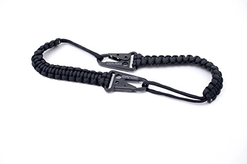Dango EDC Tether - Cobra Weave 550 Paracord - 6 Inch Woven, 10 Feet Unraveled (Brown)
