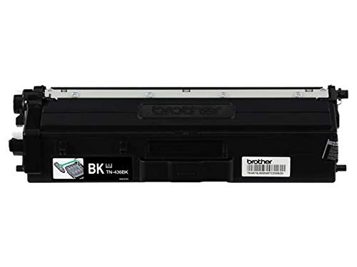 Brother TN436BK Super High Yield Toner-Retail Packaging, Black, Pack of 4