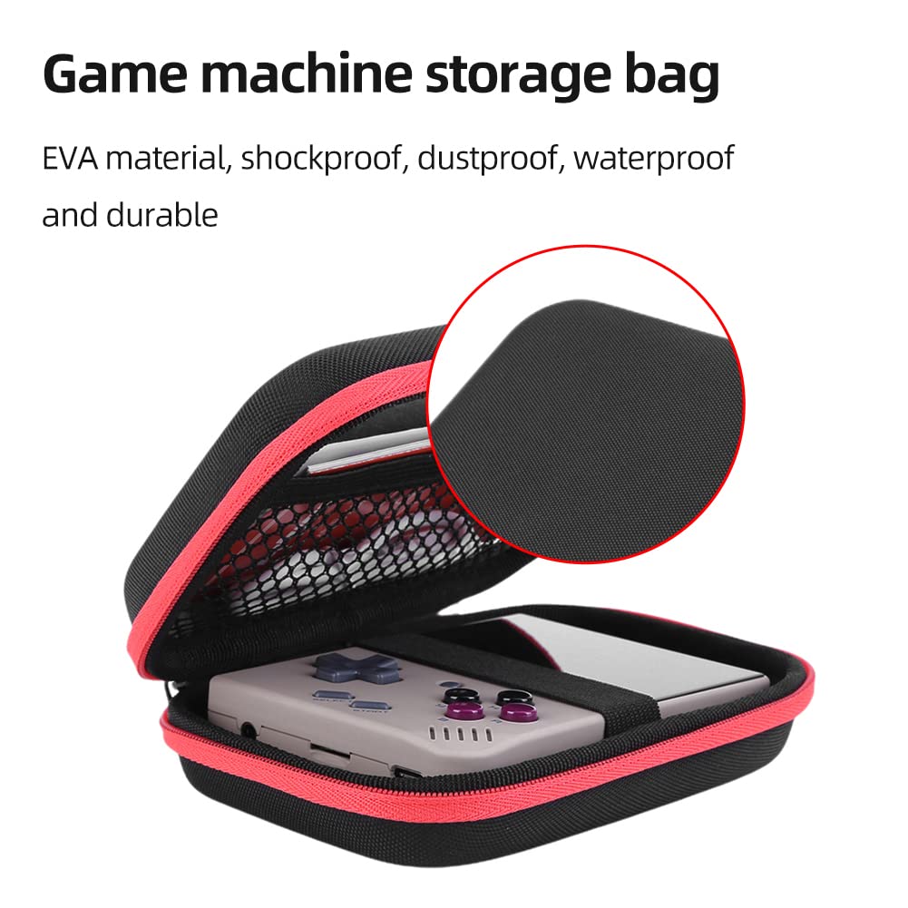 sikiwind Miyoo Mini Plus,Retro Handheld Game Console with 64G TF Card,3.5-inch Portable Rechargeable Open Source Video Game Console Emulator with Storage Case,Support 10000+Games,WiFi.