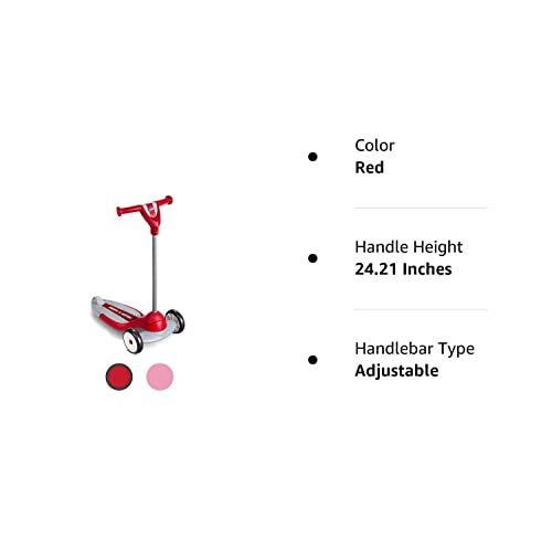Radio Flyer My 1st Scooter, Kids and Toddler 3 Wheel Scooter, Red Kick Scooter, For Ages 2-5 Years (Amazon Exclusive)