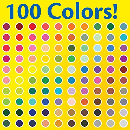 Crayola Super Tips Bulk Marker Set (120 Count), Kids Washable & Scented Markers, Easter Gifts For Kids [Amazon Exclusive]