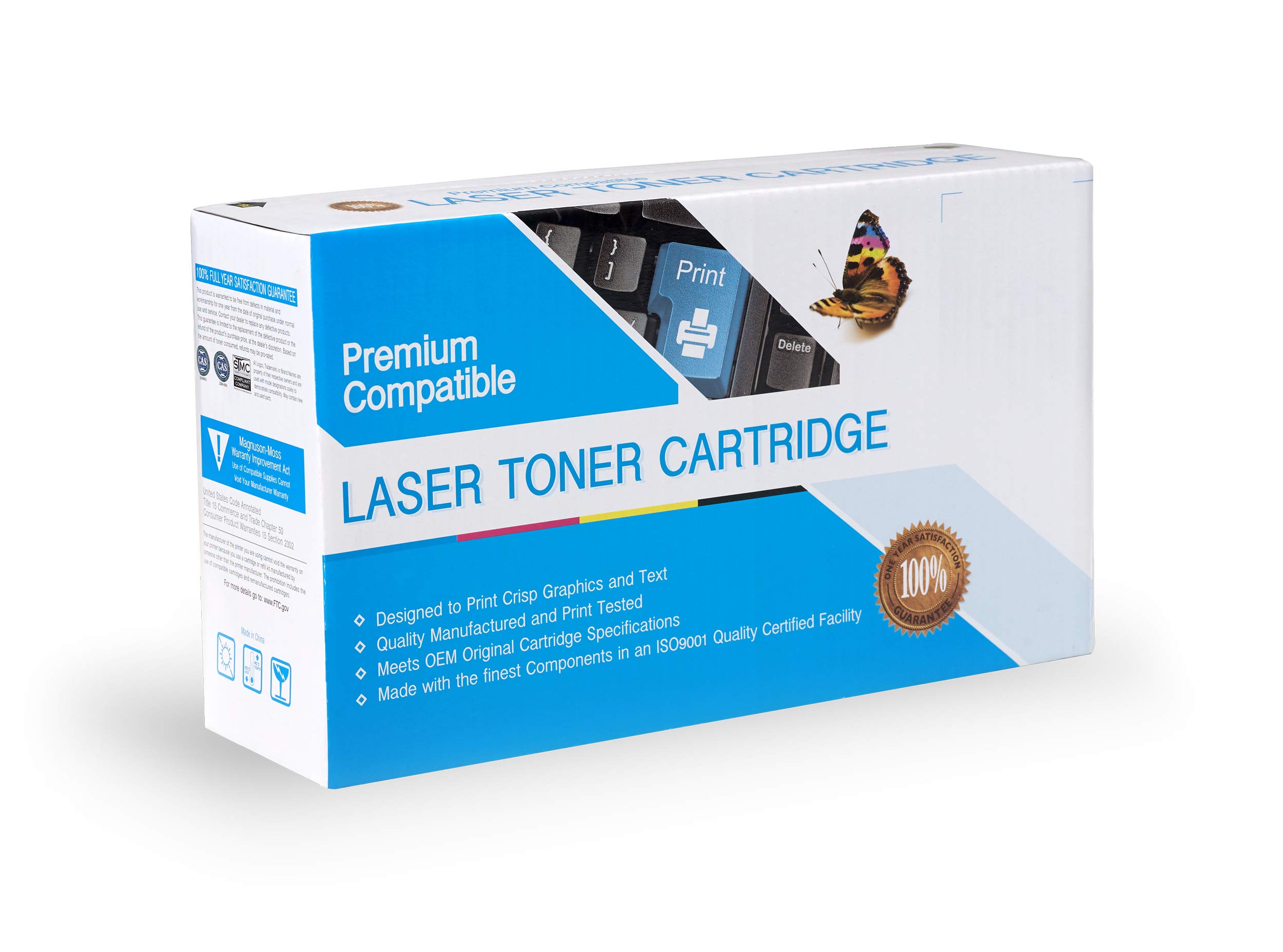 Premium Printing Products Compatible Ink Cartridge Replacement for HP CE341A, 651A, Works with: Laserjet Enterprise 700 Color MFP M775, M775DN, M775F, M775Z, M775Z+ Cyan