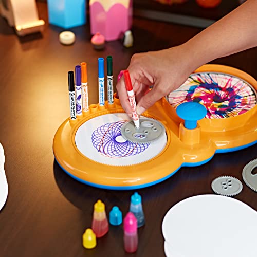 Crayola Spin & Spiral Art Station Deluxe, DIY Crafts, Toys for Boys & Girls, Gift, Ages 5, 6, 7, 8