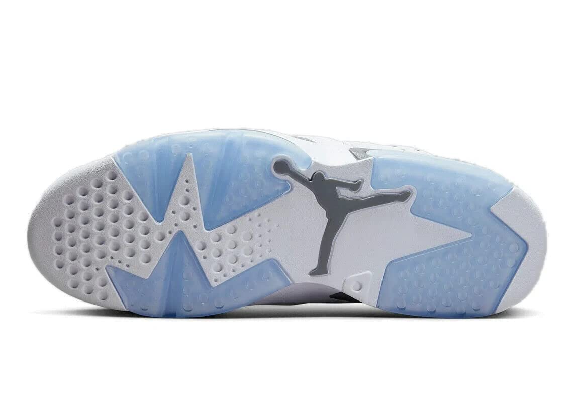 Nike Jordan Men's 6 Retro Cool Grey White/Medium Grey-Cool Grey (CT8529 100) - 9.5