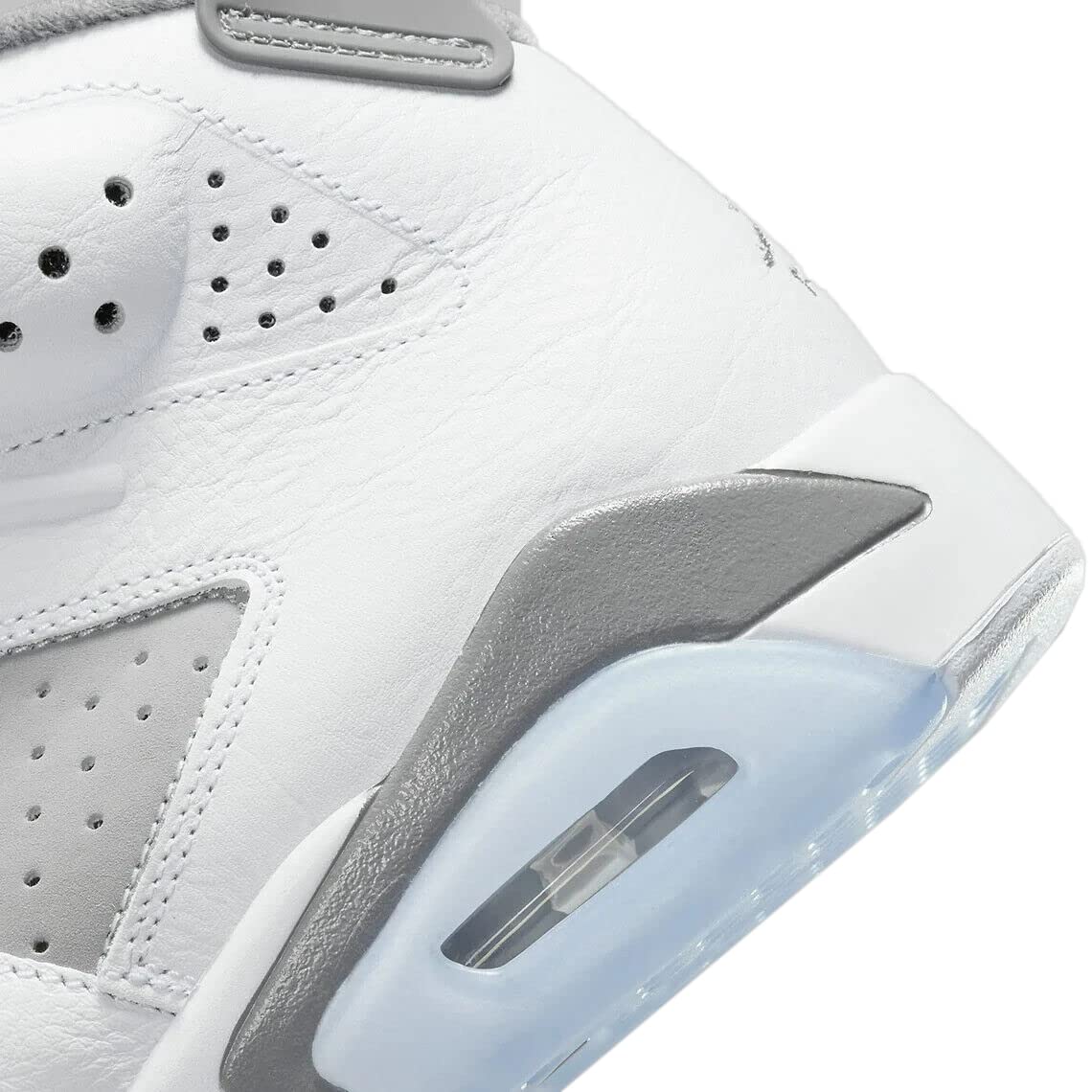 Nike Jordan Men's 6 Retro Cool Grey White/Medium Grey-Cool Grey (CT8529 100) - 9.5