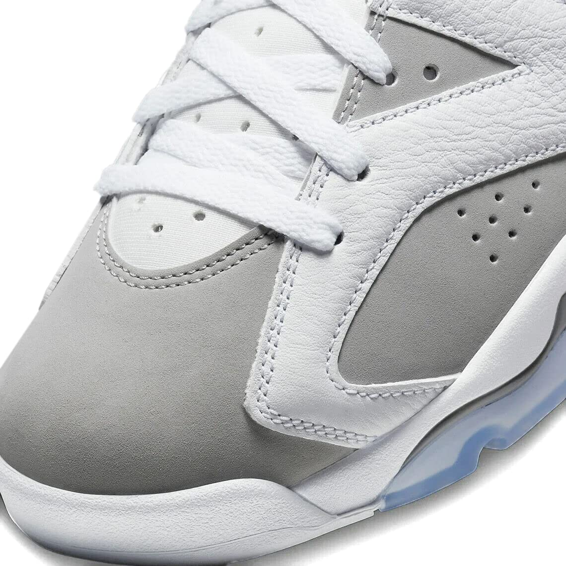 Nike Jordan Men's 6 Retro Cool Grey White/Medium Grey-Cool Grey (CT8529 100) - 9.5