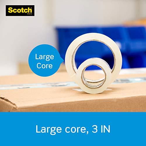 Scotch Packaging Tape Dispenser, Holds Tape up to 2" Wide, No Tape Included (ST-181),Red