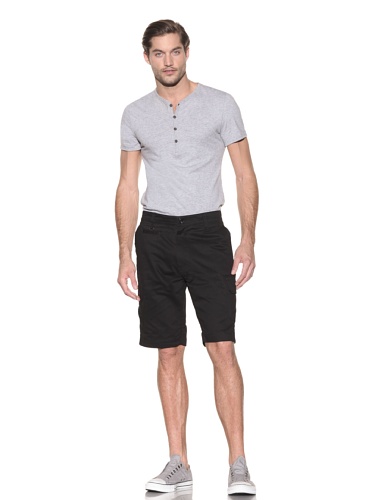 Staple Men's Foster Cargo Shorts, Black, 30 US