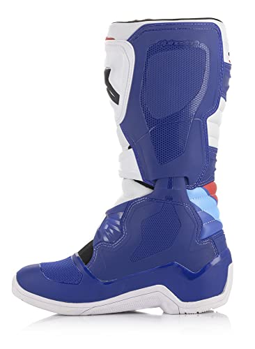 Alpinestars mens Multi TECH 3 Boots Blue White Red Size 10 , Multi, US