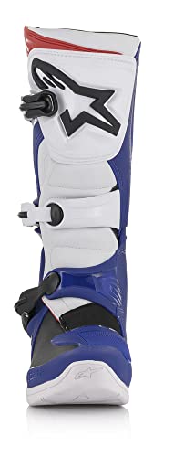 Alpinestars mens Multi TECH 3 Boots Blue White Red Size 10 , Multi, US