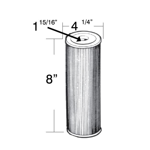 Aqua EZ - 6 Pack - 10 Sq. Ft. Pool and Spa Filter Replacement for Unicel C-4607, Filbur FC-3710, Pleatco PC7-120, and More