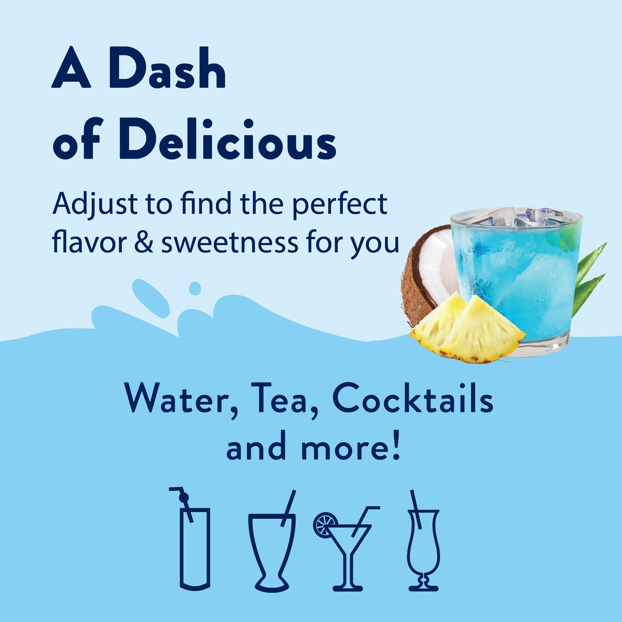 New! Jordan's Skinny Mixes Sugar Free Syrup, Mermaid Flavor, Fruit Flavored Water Enhancer, Drink Mix for Ice Tea, Lemonade & More, Zero Calorie Flavoring, Keto Friendly, 25.4 Fl Oz, 1 Pack