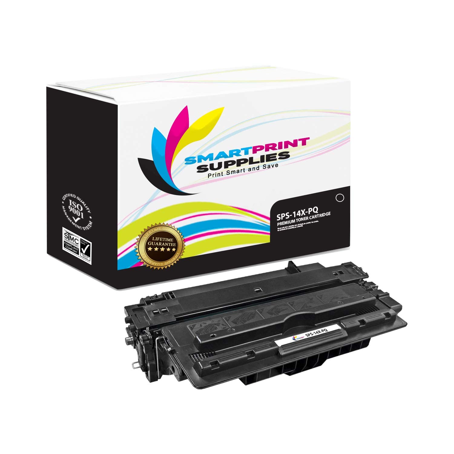 Smart Print Supplies Compatible 14X CF214X Black High Yield Premium Toner Cartridge Replacement for HP Laserjet Enterprise 700 M712 M715 Printers (17,500 Pages)