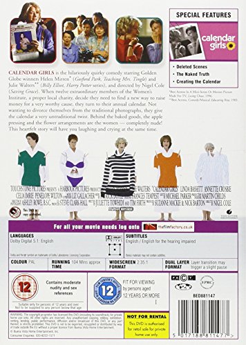 Calendar Girls [Region 2]