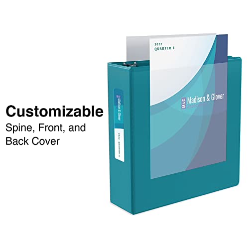 Staples 2661503 Standard 1-Inch 3-Ring View Binders Black 12/Carton (26431Ct)
