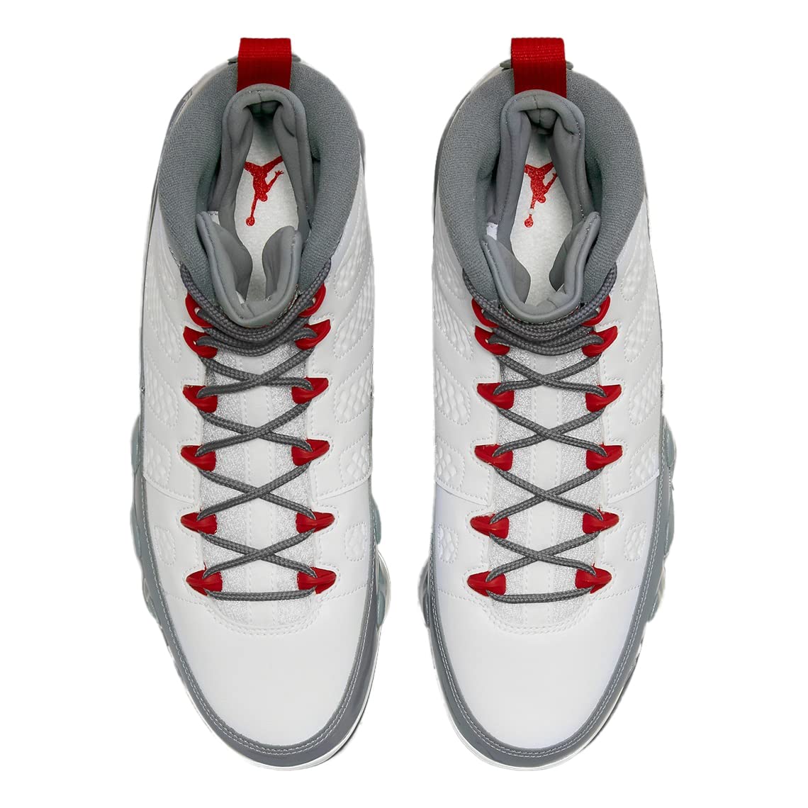 Jordan Mens Air 9 CT8019 162 Fire Red - Size 9, Ice Blue/Black Sail-white