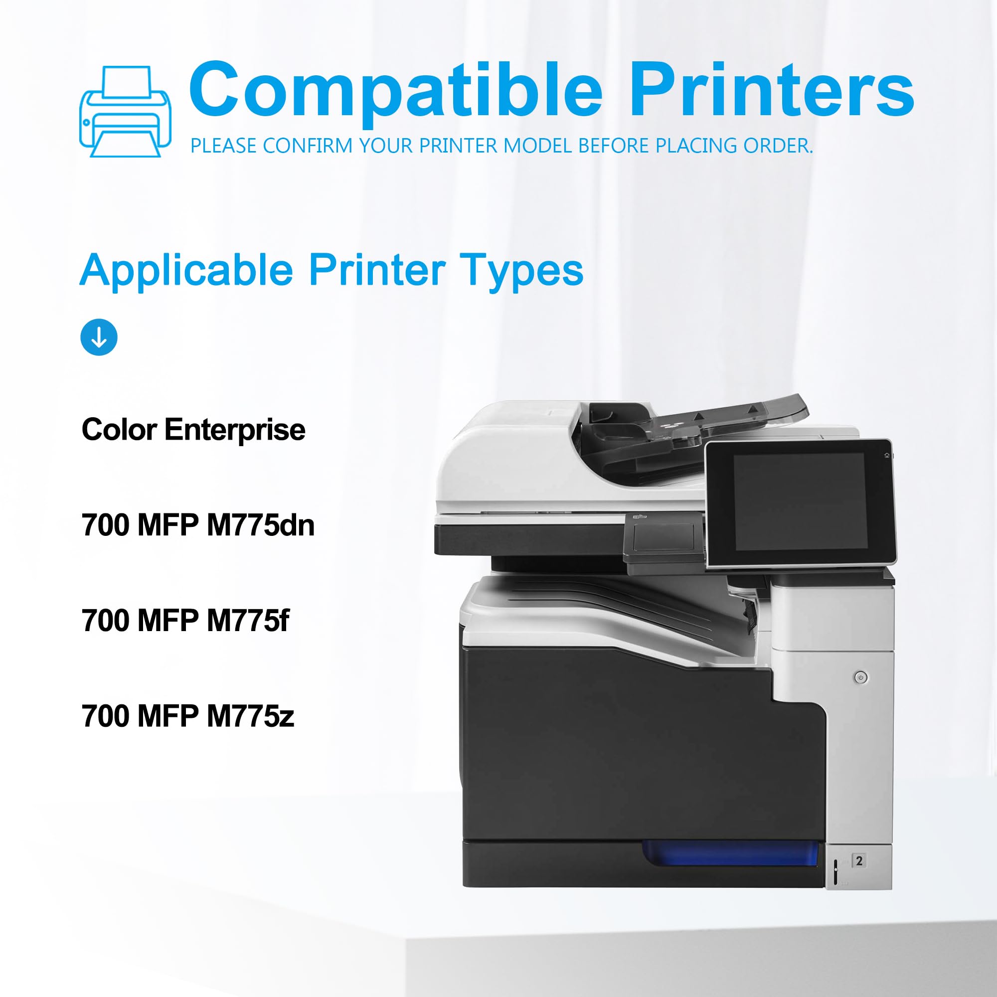 651A CE340A Remanufactured Toner Cartridge High Yield Replacement for HP 651A Black Toner Cartridge Color Enterprise 700 MFP M775f M775z M775dn Printer Toner | 1-Pack