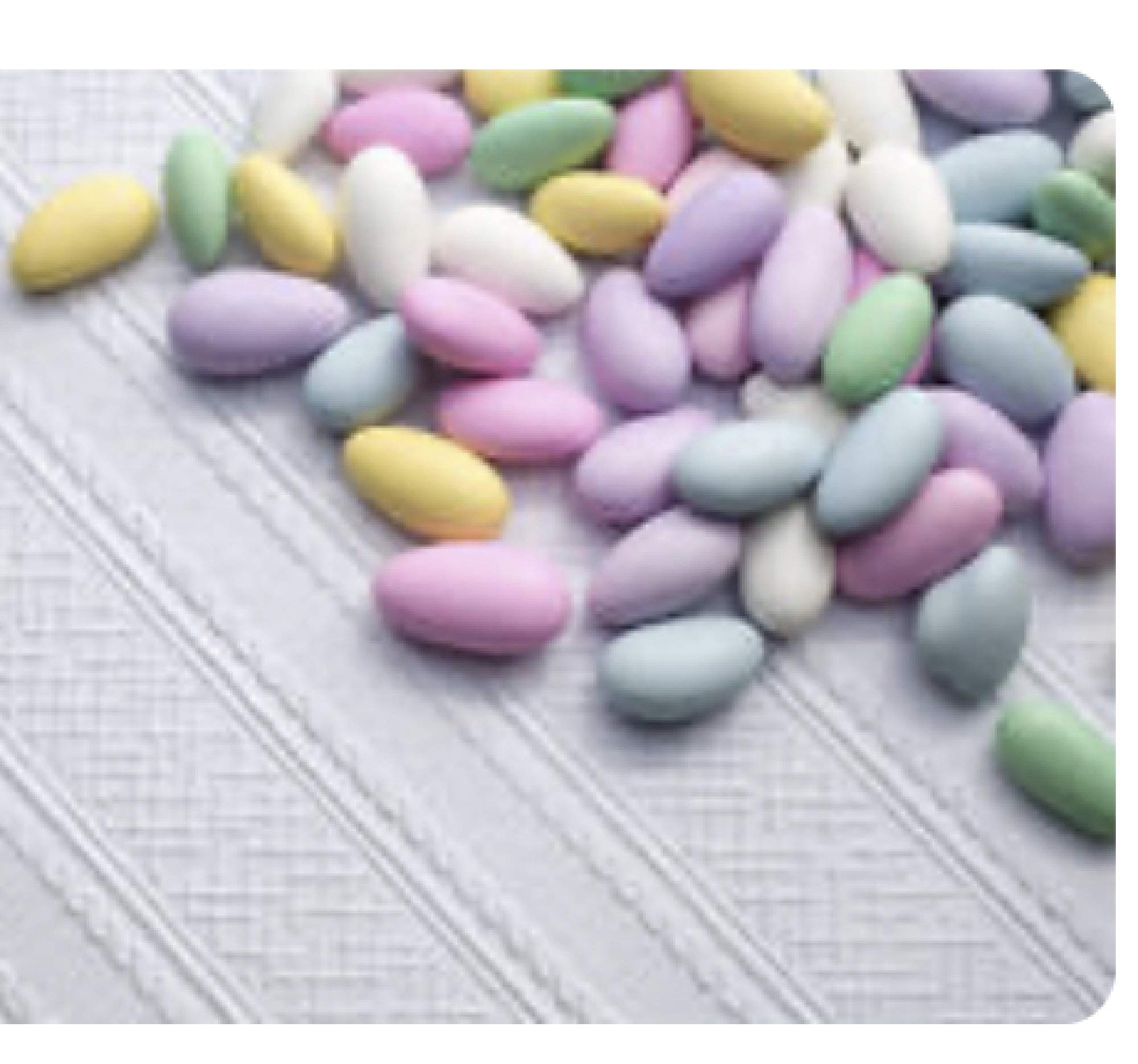 Sconza Assorted Jordan Almonds | Candy Coated California Almonds | Made in the USA |Pack of 1 (16 Ounce)