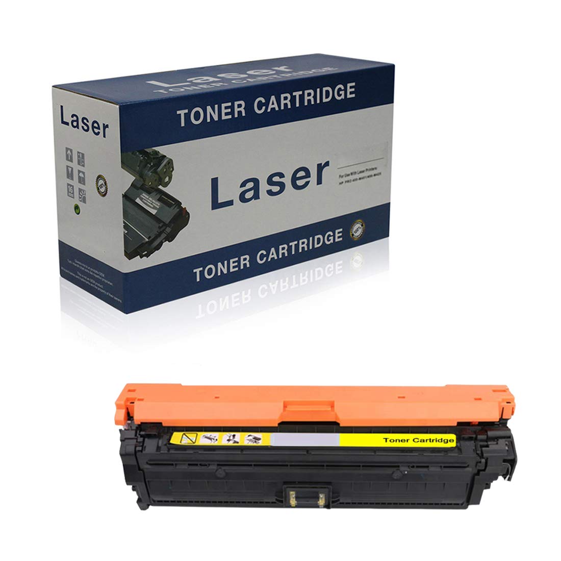 Ineecink Compatible Toner Cartridge Replacement for HP 651A CE340A CE341A CE342A CE343A for Use with HP Laser Enterprise 700 Color MFP M775DN M775Z M775Z+ Printer,Yellow