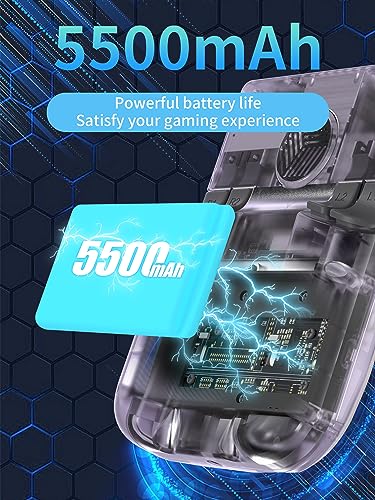 RG405V Retro Video Handheld Game Console Android 12 System 4’’ IPS Touch Screen Game Player Built-in 128G TF Card 3154 Classic Games 5500 mAh Battery Compatible with Bluetooth and WiFi