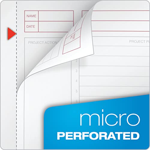 TOPS Products Aion Planner, Side Wirebound, 8-1/2"x6-3/4", 100 Sheets, Black (TOP63828)