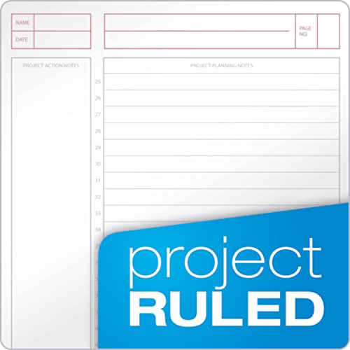 TOPS Products Aion Planner, Side Wirebound, 8-1/2"x6-3/4", 100 Sheets, Black (TOP63828)