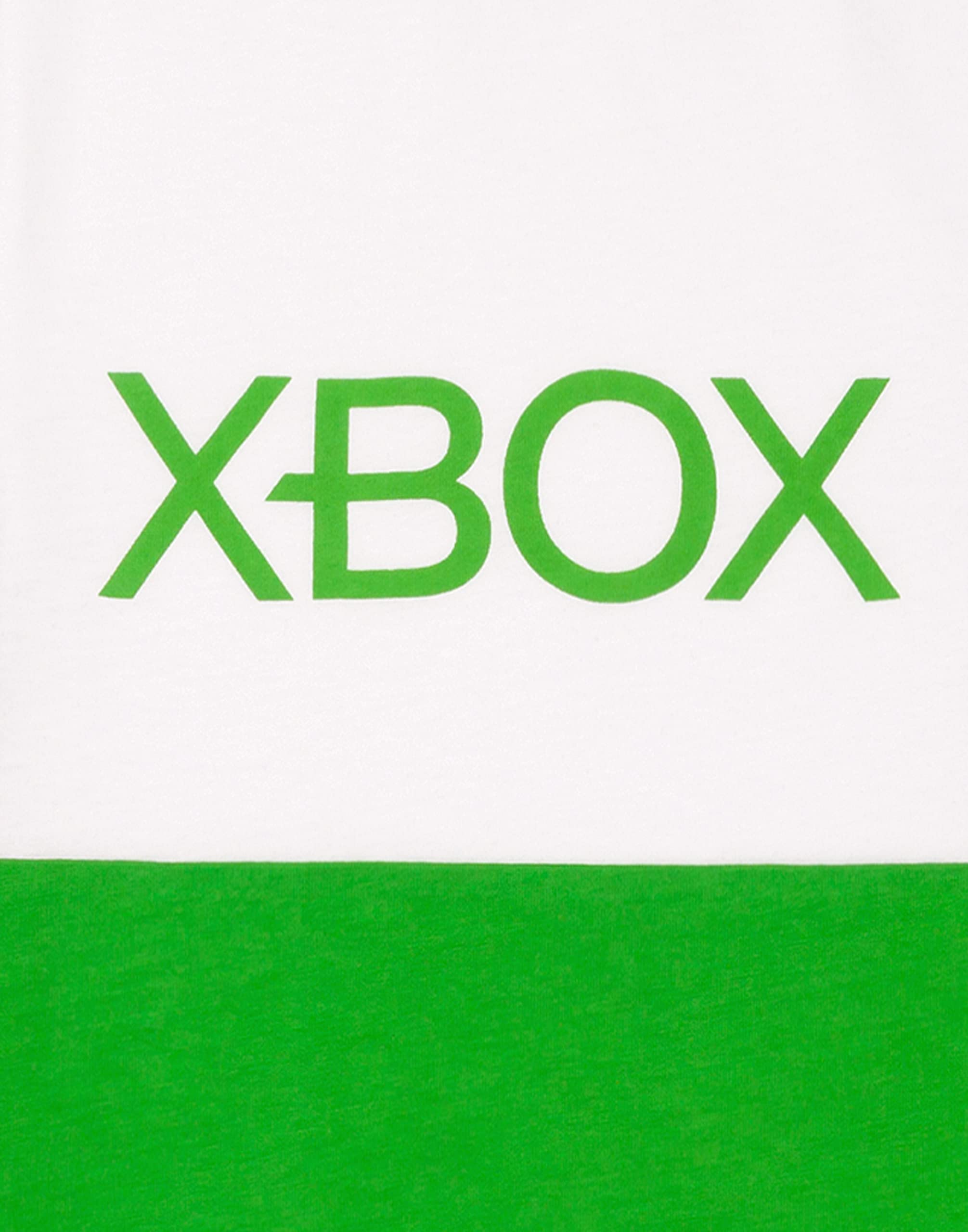 Xbox T-Shirt Boys Kids Black Green Game Console Logo Clothing Top 11-12 Years