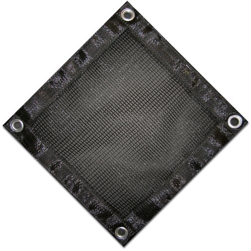 Blue Wave BWC508 24-ft Round Leaf Net Above Ground Pool Cover,Black, 24-Feet