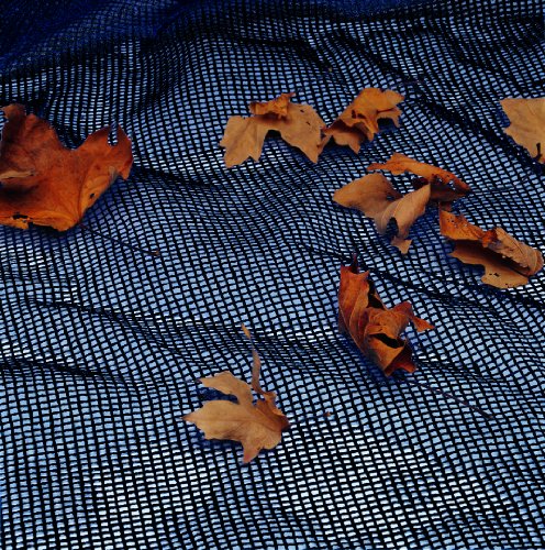 Blue Wave BWC508 24-ft Round Leaf Net Above Ground Pool Cover,Black, 24-Feet