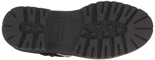 Steve Madden Girls Shoes Girls Brookee Motorcycle Boot, Black, 2 Little Kid