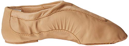 Bloch Girl's Pulse Jazz Shoe Dance, tan, 13 Medium US Little Kid