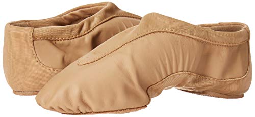 Bloch Girl's Pulse Jazz Shoe Dance, tan, 13 Medium US Little Kid