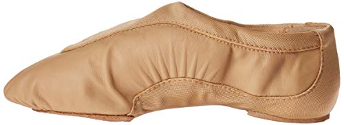 Bloch Girl's Pulse Jazz Shoe Dance, tan, 13 Medium US Little Kid
