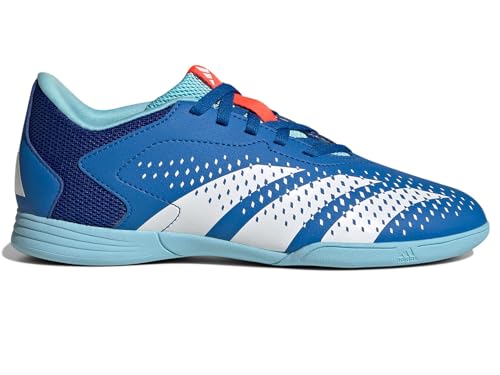 adidas Soccer Predator Accuracy.4 Indoor (Little Kid/Big Kid) Bright Royal/White/Bliss Blue 2 Little Kid M