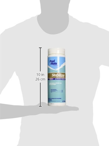 Pool Mate 1-2601 Swimming Pool Stabilizer and Conditioner, 1.75-Pounds