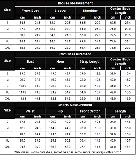 Zeagoo 3 Piece Linen Shorts Set for Women Dressy Casual Shirts Long Sleeve Summer Adjustable Spaghetti Strap Tanks