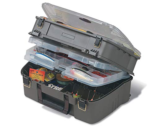 Plano 1444 Magnum Guide Series Tackle Box Graphite/Smoke, One Size