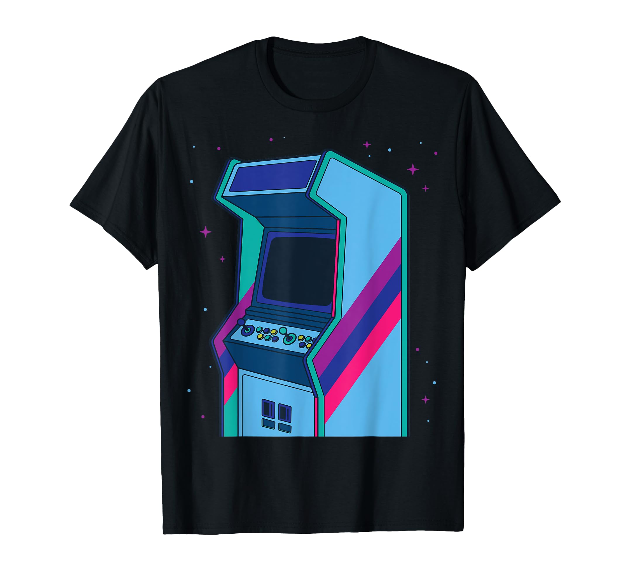 Gaming Arcade Machine Classic Console Retro Gamer Gifts T-Shirt