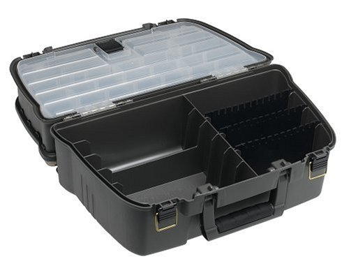 Plano 1444 Magnum Guide Series Tackle Box Graphite/Smoke, One Size