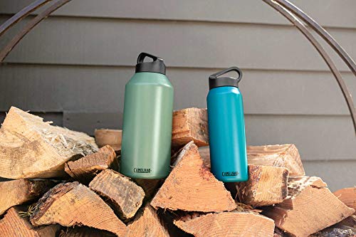CamelBak Carry Cap Bottle - Vacuum Insulated Stainless Steel - Easy Carry, 32 oz, Terracotta Rose