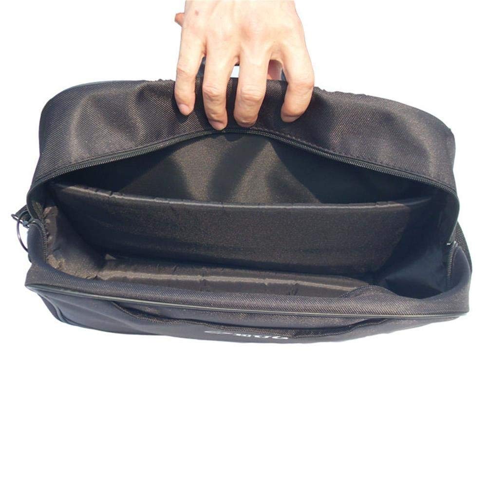Portable Projector Carrying Case Soft Laptop Travel Shoulder Bag with Detachable Shoulder Strap - 14x12x5 inch - for Optoma HD142X, ViewSonic PJD7828HDL, Epson EX3240 and More Small Video Projectors