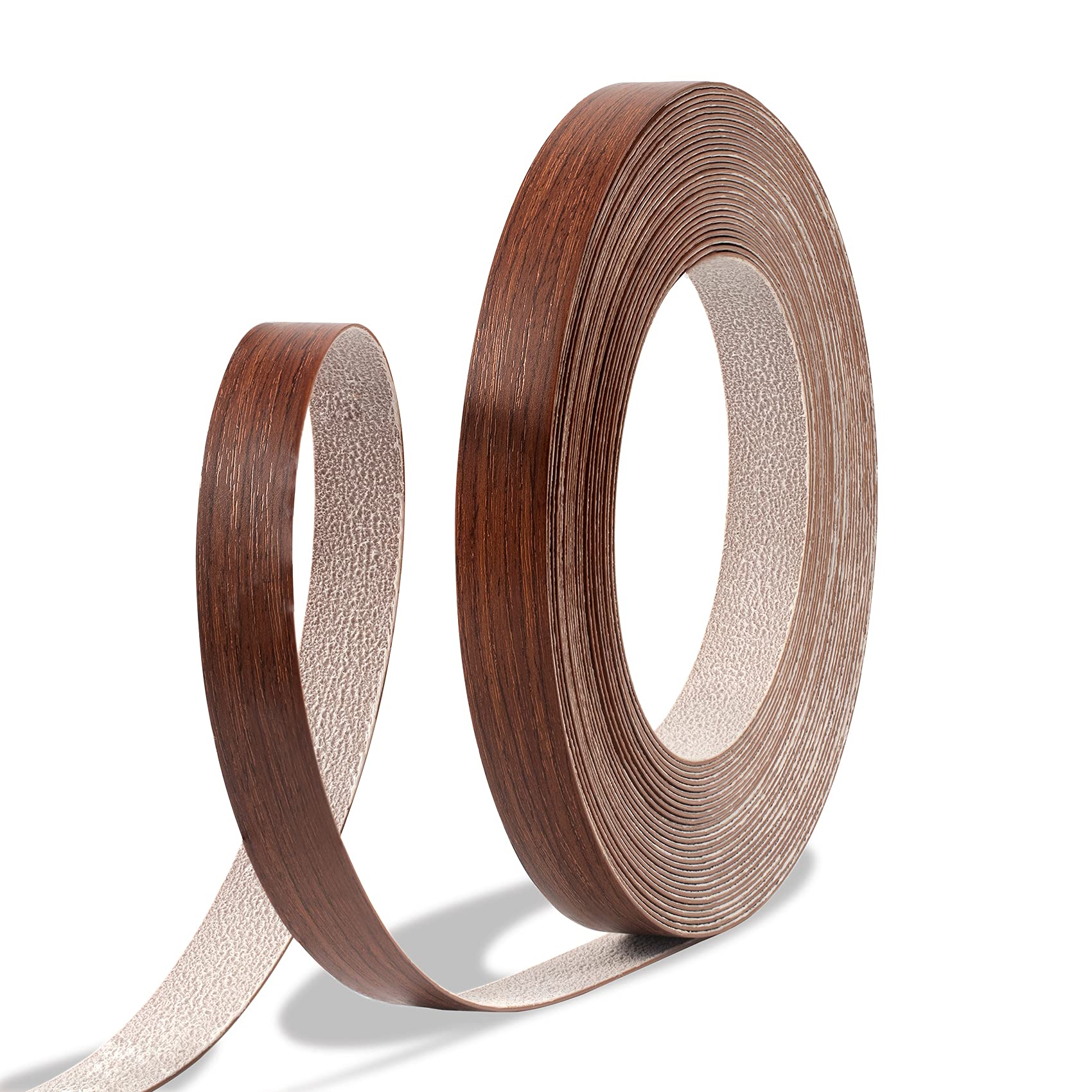 GSCIT Club Cherry Edge Banding, 3/4 inch x 25ft roll of Veneer Edge Banding - Pre-glued Flexible, Wood PVC Tape for Cabinet Repair & Furniture Restoration