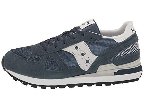 Saucony Shadow Original Sneaker, Navy/Grey, 2 US Unisex Big Kid