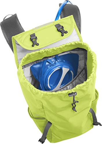 CamelBak Arete 18 Hydration Backpack for Hiking, 50oz, Chartreuse/Graphite