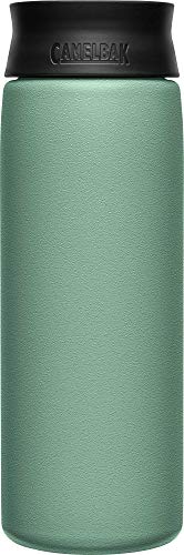 CamelBak Hot Cap Travel Mug, Insulated Stainless Steel, Perfect for taking coffee or tea on the go - Leak-Proof when closed - 20 oz, Moss
